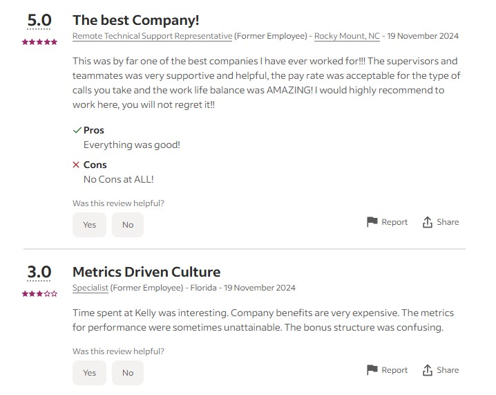 Kelly Services Recruitment Agency Review [2025]