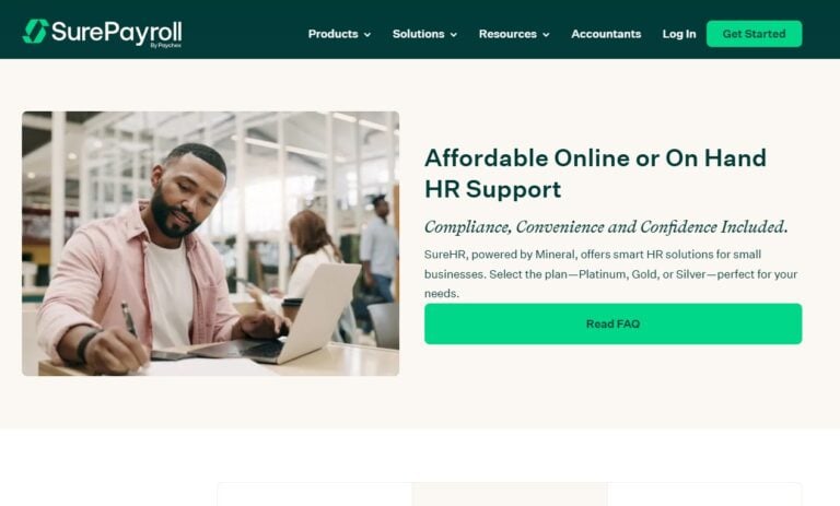 SurePayroll Review: Features, Pricing, Pros & Cons [2026]