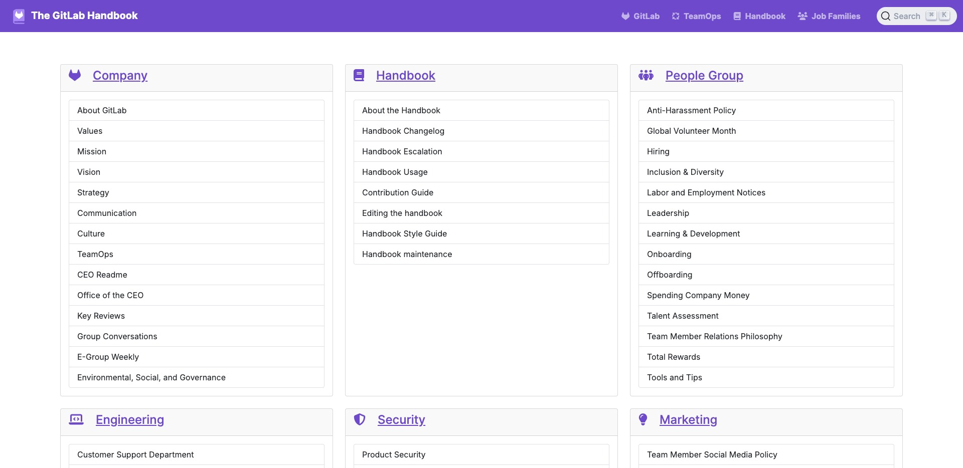 What is the GitLab Handbook?