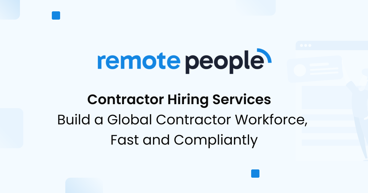 Hire and Pay Contractors in 150+ Countries