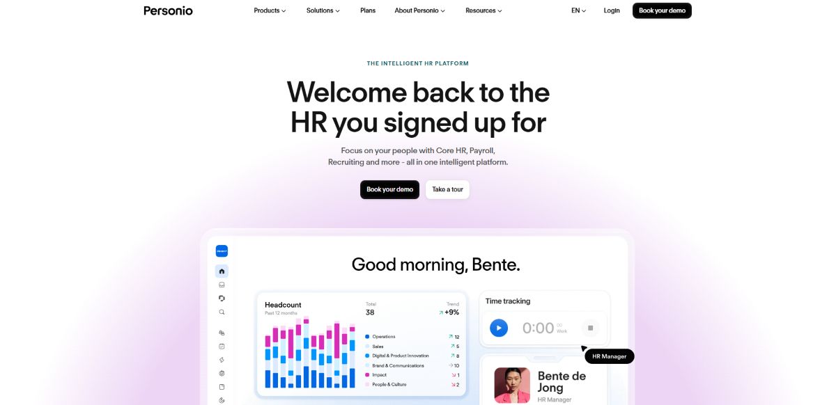 Personio Review: Features, Pricing, Pros & Cons
