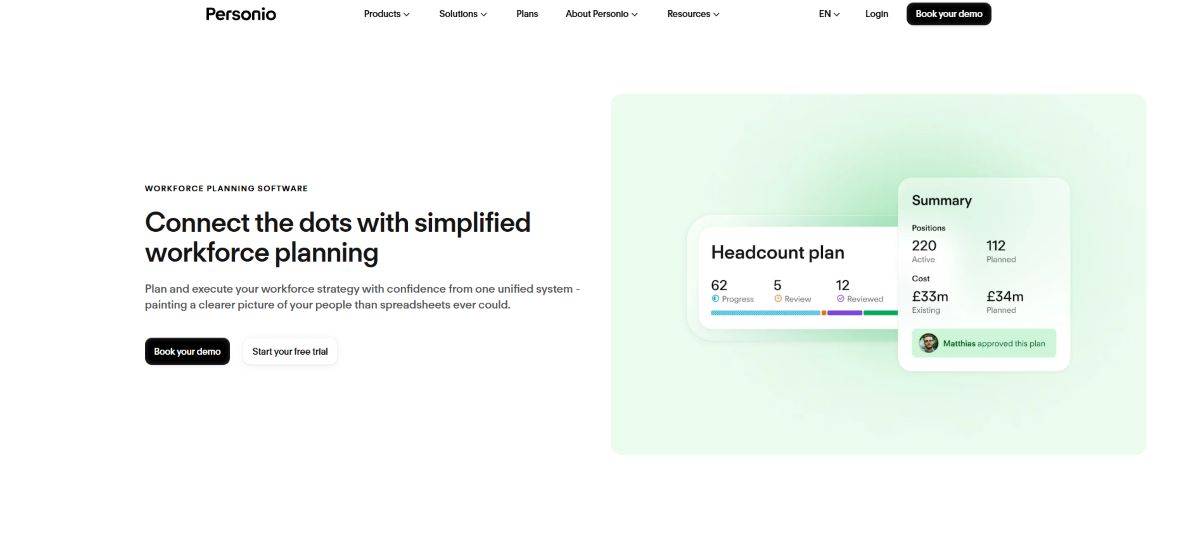 Personio Review: Features, Pricing, Pros & Cons